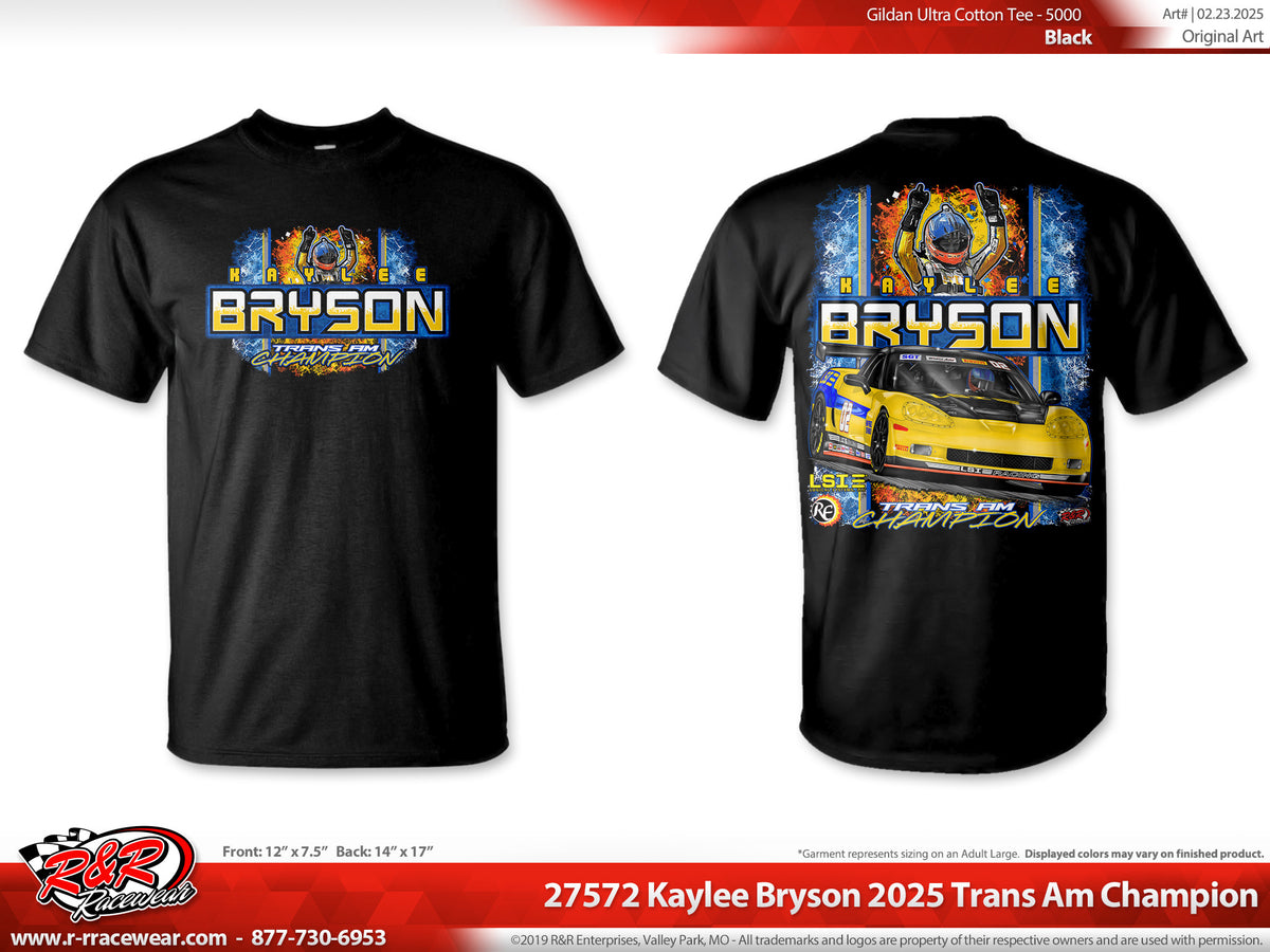 Corvette Championship T-Shirt – Kaylee Bryson Merch