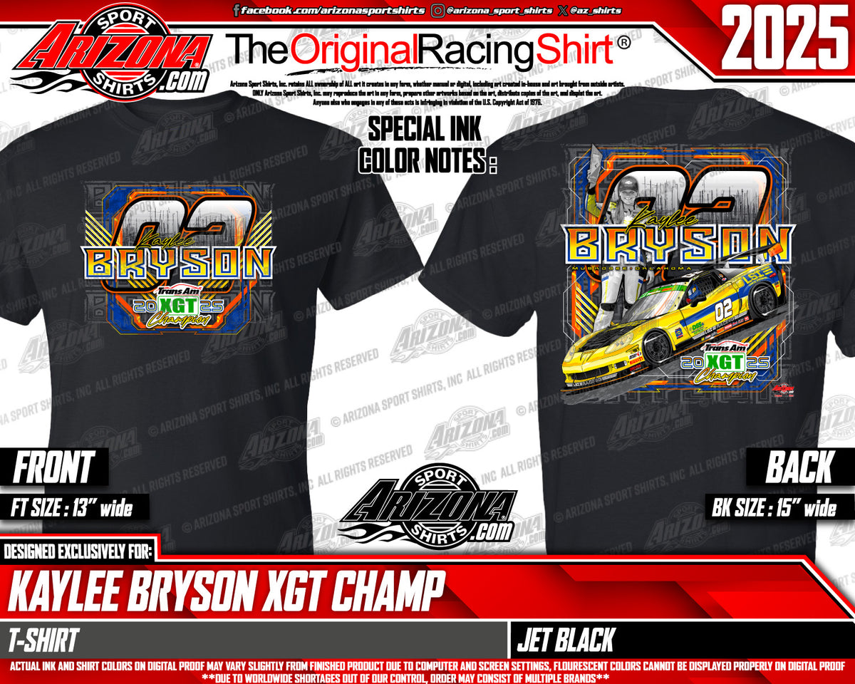 Championship Corvette T-Shirt – Kaylee Bryson Merch